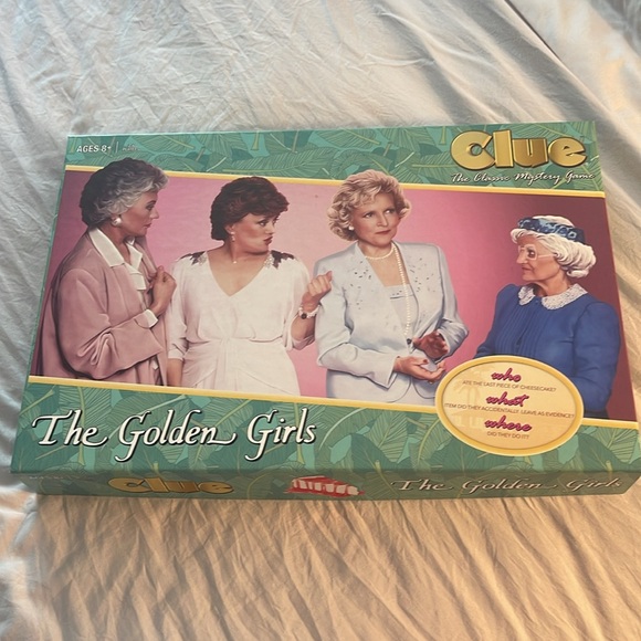 Golden Girls Clue board game